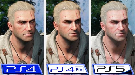 Compare The Witcher 3 Rodando No Ps4 Ps4 Pro E Ps5