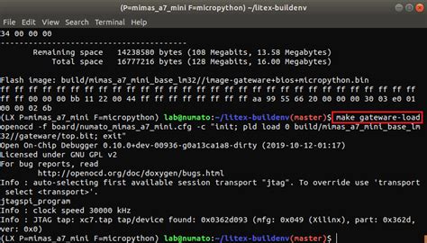 Running MicroPython On Mimas A7 Mini Using LiteX And Migen Numato Lab