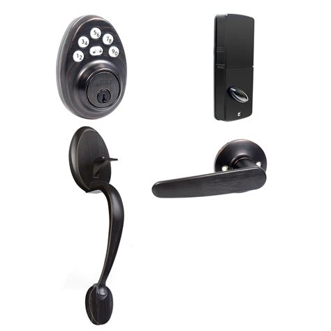 Signstek Electronic Keypad Deadbolt With Handleset At Andrew Gillan Blog