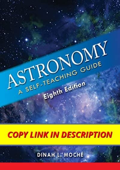 Pdf Ebook Astronomy A Self Teaching Guide Eighth Edition Wiley Self