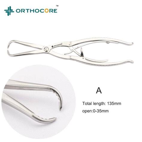 Mini Ao Synthes Reduction Forceps With Points Soft Rachet Reduction