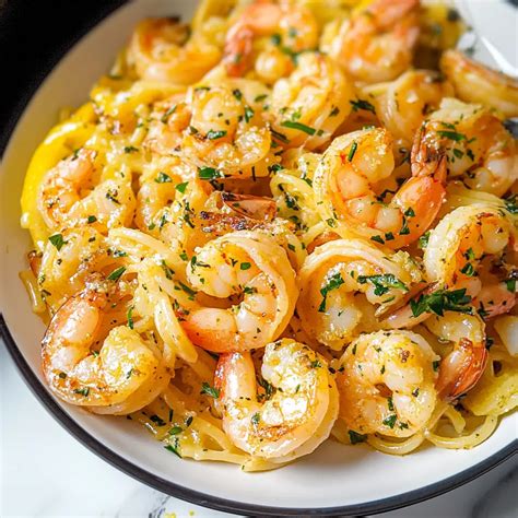 Lemon Garlic Shrimp Pasta Recipe Quick And Easy Weeknight Dinner