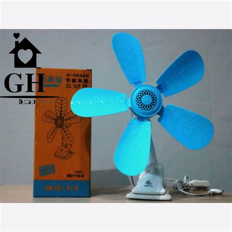 خرید و قیمت پنکه رومیزی گیره ای پنج پره دور تند مدل Mir110 5 از غرفه