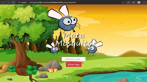 Github Henrique Arauprojeto Game Mata Mosquito