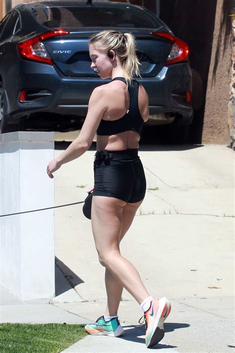Sydney Sweeney Shows Off Her Fabulous Figure While Out For A Run With A