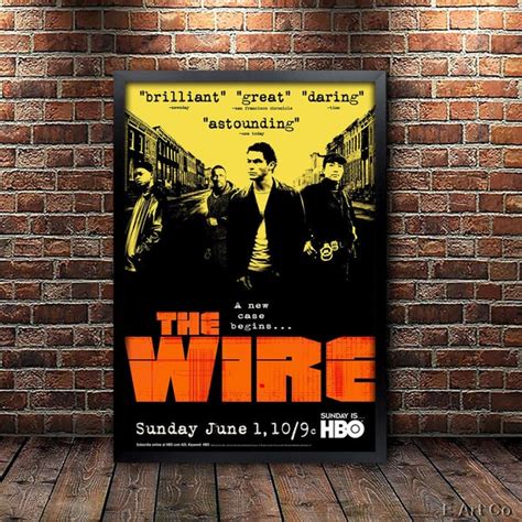The Wire Framed Poster Etsy