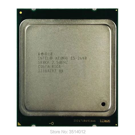 Intel Xeon E5 2640 E5 2640 2.5 GHz Six Core Twelve Thread CPU Processor ...