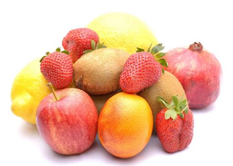 Nya olika frukter arkivfoto Bild av grupp körsbär citrusfrukter