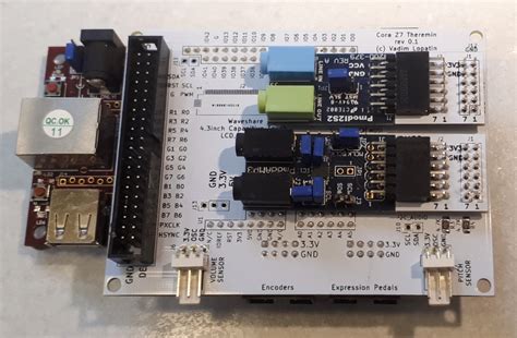 Fpga Based Theremin Project Cora Z7 Theremin Shield