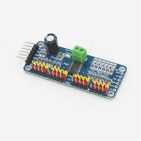 Módulo De Interfaz De Driver I2c Servo Pwmservo Para Raspberry Pi Escudo Servo Para Arduino
