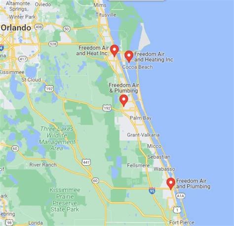 Vero Beach Fl Map