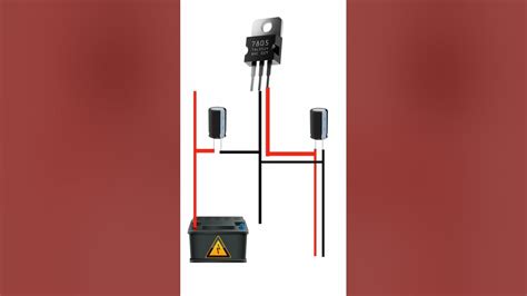 Lm7805 Voltage ⚡ Regulator Working In Circuit Lm7805 Electronics