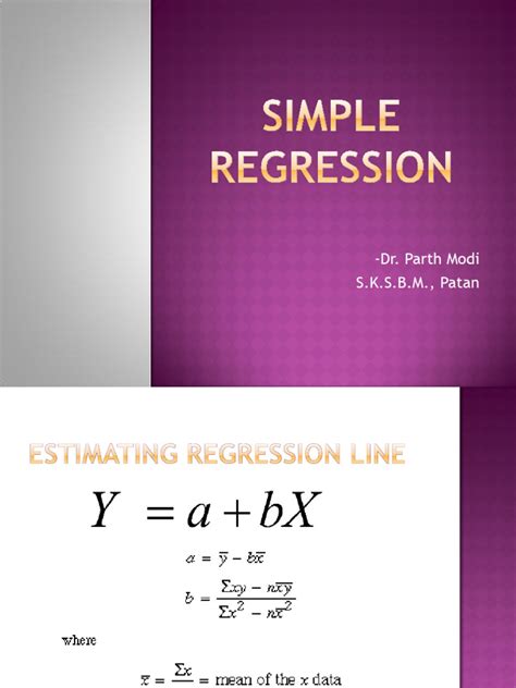 8 Simple Regression Pdf