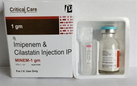 Imipenem 500mg Cilastatin Sodium 500mg Injection At Rs 2050 In