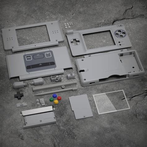 Extremerate Replacement Full Housing Shell And Buttons With Screen Lens