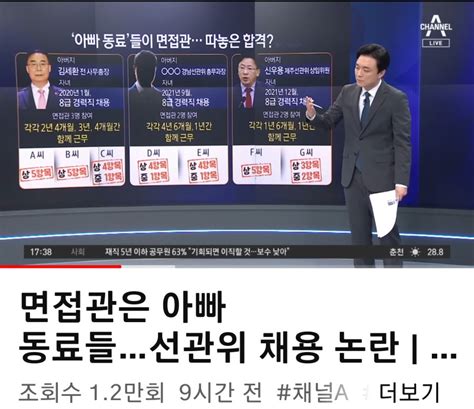 선관위 채용현대판 음서제 어메이징하다 Mlbpark