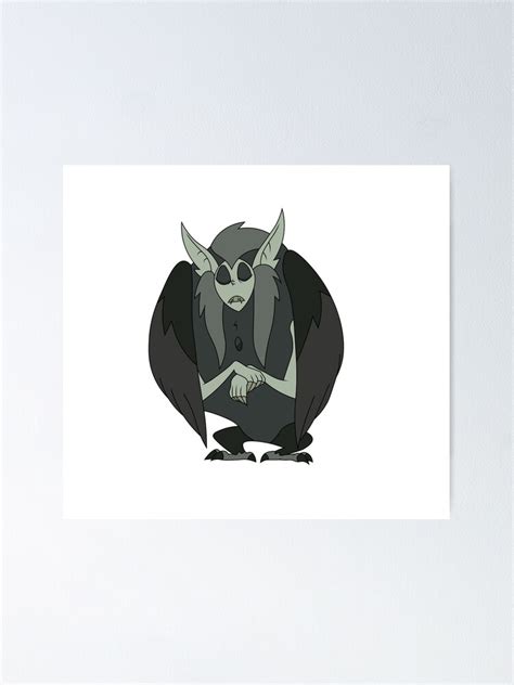 Cursed Eda Monster Form The Owl House Poster By Artnchfck Redbubble