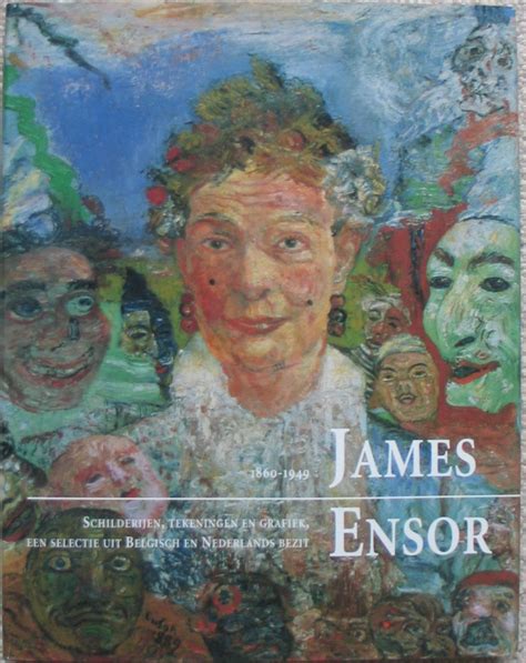 James Ensor 1860 1949 By Hoozee Robert Etc Fine Cloth Bound 1993 1st Edition Brian P