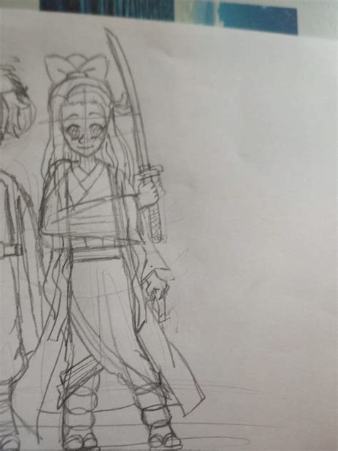 Boceto Nezuko Cazadora De Demonios •anime• Amino