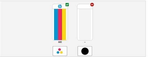 New Black Ink Cartridge But Not Recognized While Colored In Hp