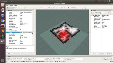 Configure Rviz For Path Planning With Global Costmap In Ros Youtube