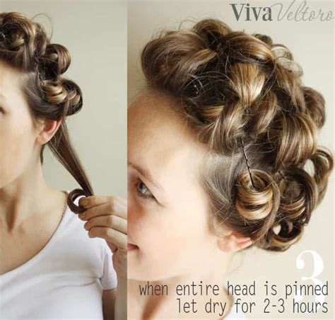 Diy Pin Curls Tutorial