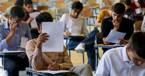 مقام وزارت آموزش و پرورش میانگین نمرات دانش‌آموزان در امتحانات نهایی