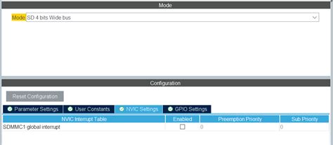 How To Configure Sd Card Via Stm32cubeide Page 2 Stmicroelectronics