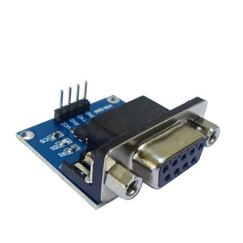 módulo db9 conversor max3232 rs232 ttl serial