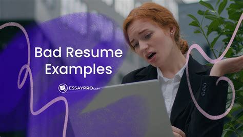 10 Bad Resume Examples Mistakes A Job Seeker Should Avoid