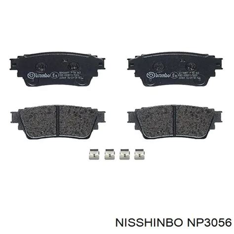 BP2801 Matomi колодки тормозные задние дисковые