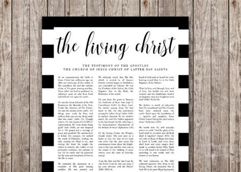 Jesus The Christ Lds Printable