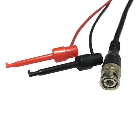 75 5q9 Surveillance Camera Bnc Video Plug To Red And Black Hook