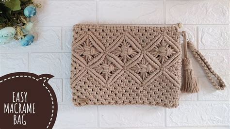 How To Make Macrame Bag Diy Handbag Tutorial Tutorial Tas Macrame