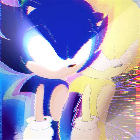 Dark Super Sonic Glitch 2 By Gamingbluexp On Deviantart