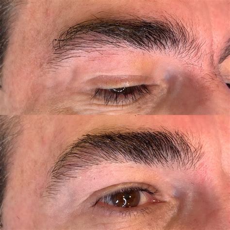 Threading Eyebrows Before And After Men