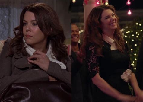 Lorelai When She Married Christopher V Lorelai When She Married Luke