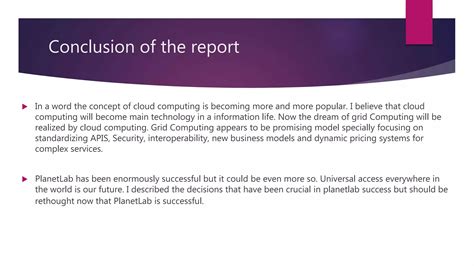 Planet Lab Cloud Vs Grid Computing Ppt