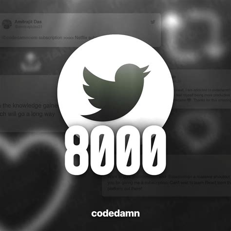We Just Crossed 8000 Followers On Twitter 🚀🚀 Thankyou For All The Love And Support 🤝 Thread