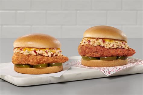 Its Back Chick Fil A Honey Pepper Pimento Chicken Sandwich Returns