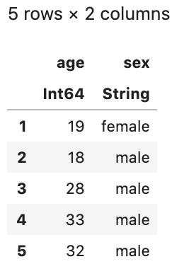 Dataframes In Julia Machine Learning Plus