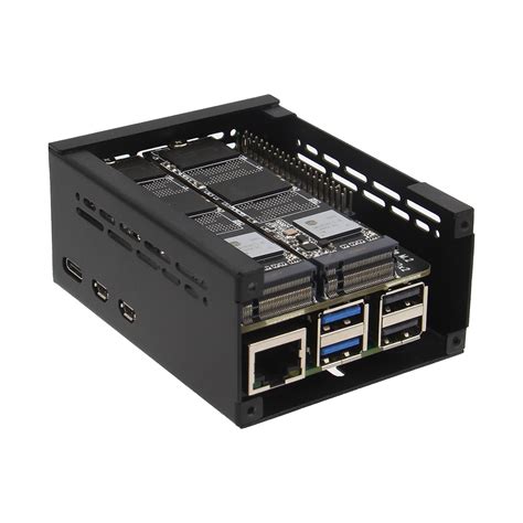 Geekworm X1004 Pcie To Dual 2280 Nvme Ssd Shield For Raspberry Pi 5