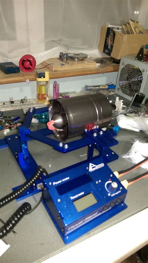 Rc Lander Full Alloy Metal Edf Thrust Testing Stand V2 50mm 120mm