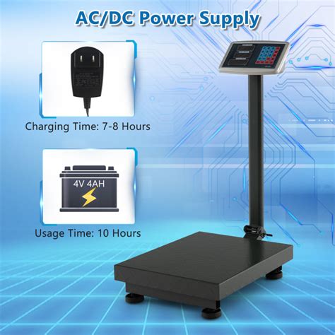 computing digital platform scale with price calculator for luggage and