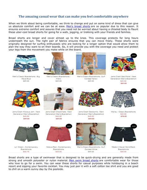 Ppt The Amazing Casual Wear That Can Make You Feel Comfortable