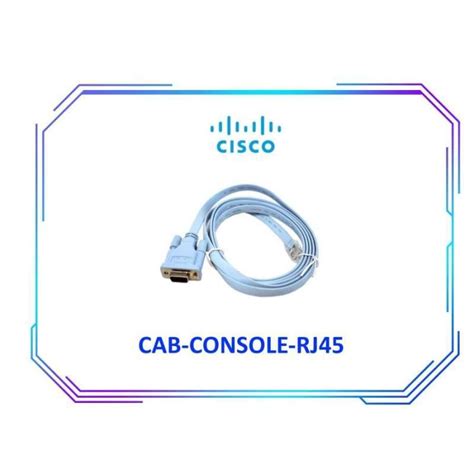 Jual Cisco Cab Console Rj45 Console Cable 6ft With Rj45 And Db9f