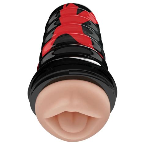 Pdx Elite Air Tight Oral Stroker Lightblack Abs Holdings
