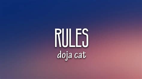 Doja Cat Rules Lyrics Youtube Music