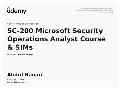Sayed Abdul Hanan On Linkedin Microsoft Sc200 Security Certification Cybersecurity Learning…