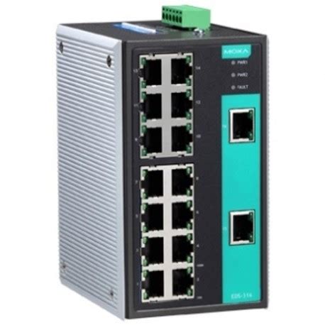 Harga Jual Moxa EDS 316 16 Port Unmanaged Ethernet Switches